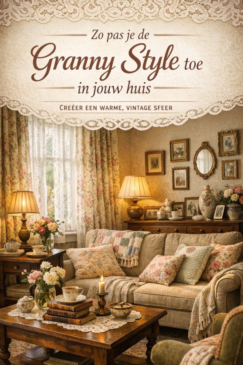 Zo richt je jouw huis granny chique in